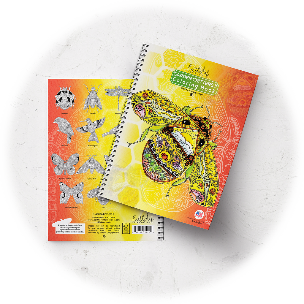 Garden Critters 2 Coloring Book – EarthArt International