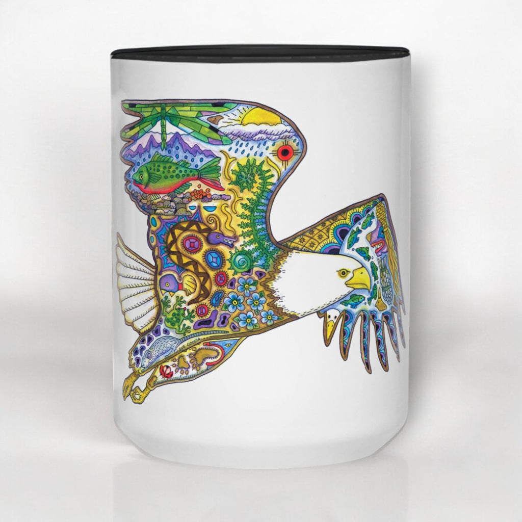 Bald Eagle 15 oz Mug – EarthArt International