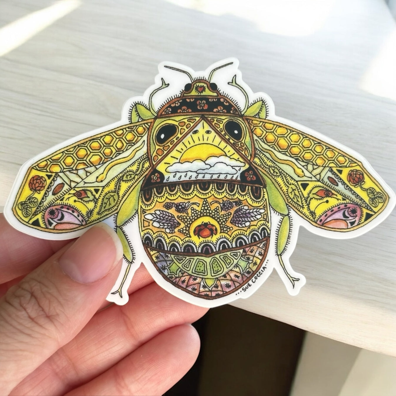 Bee Sticker – EarthArt International