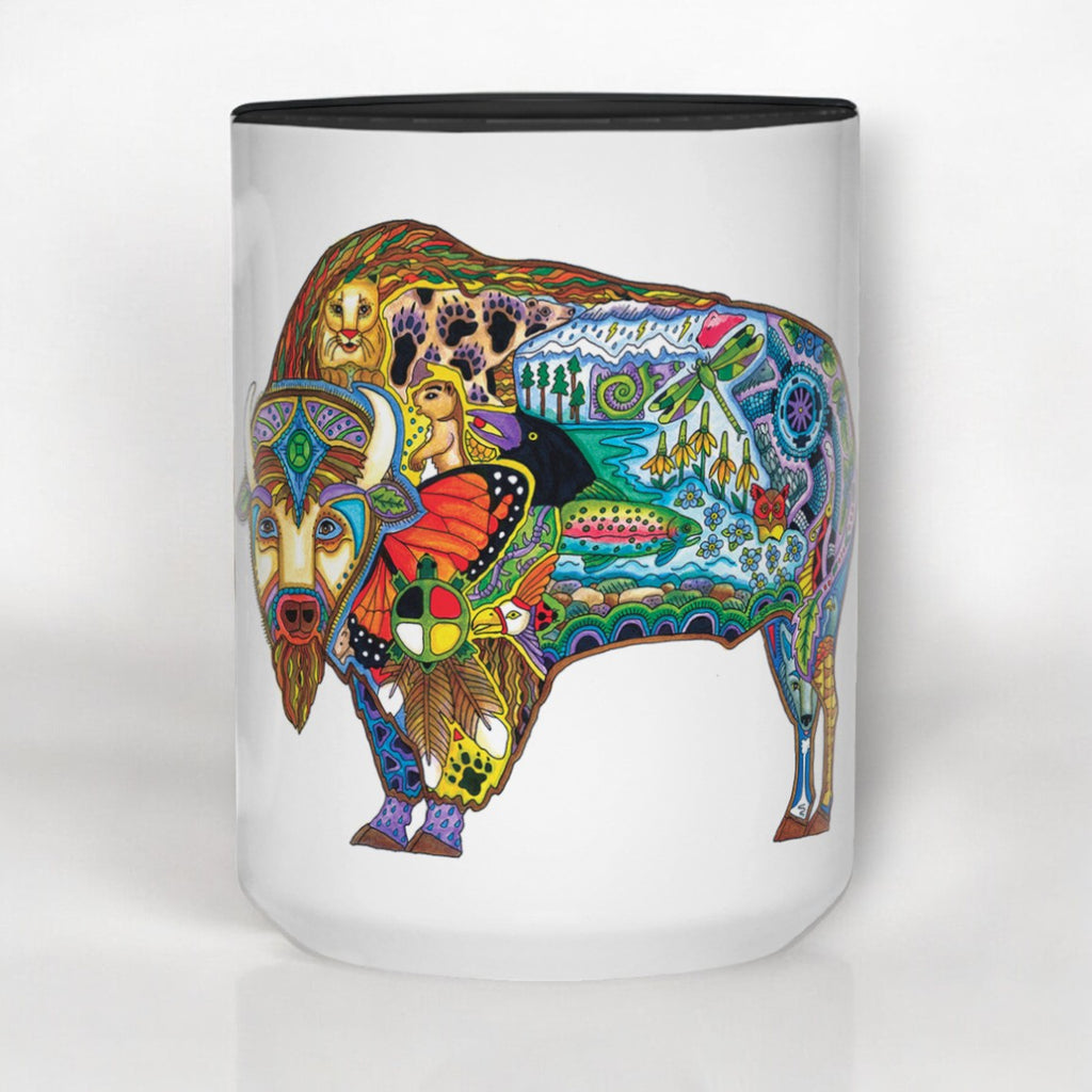 Buffalo - Bison 15 oz Mug – EarthArt International