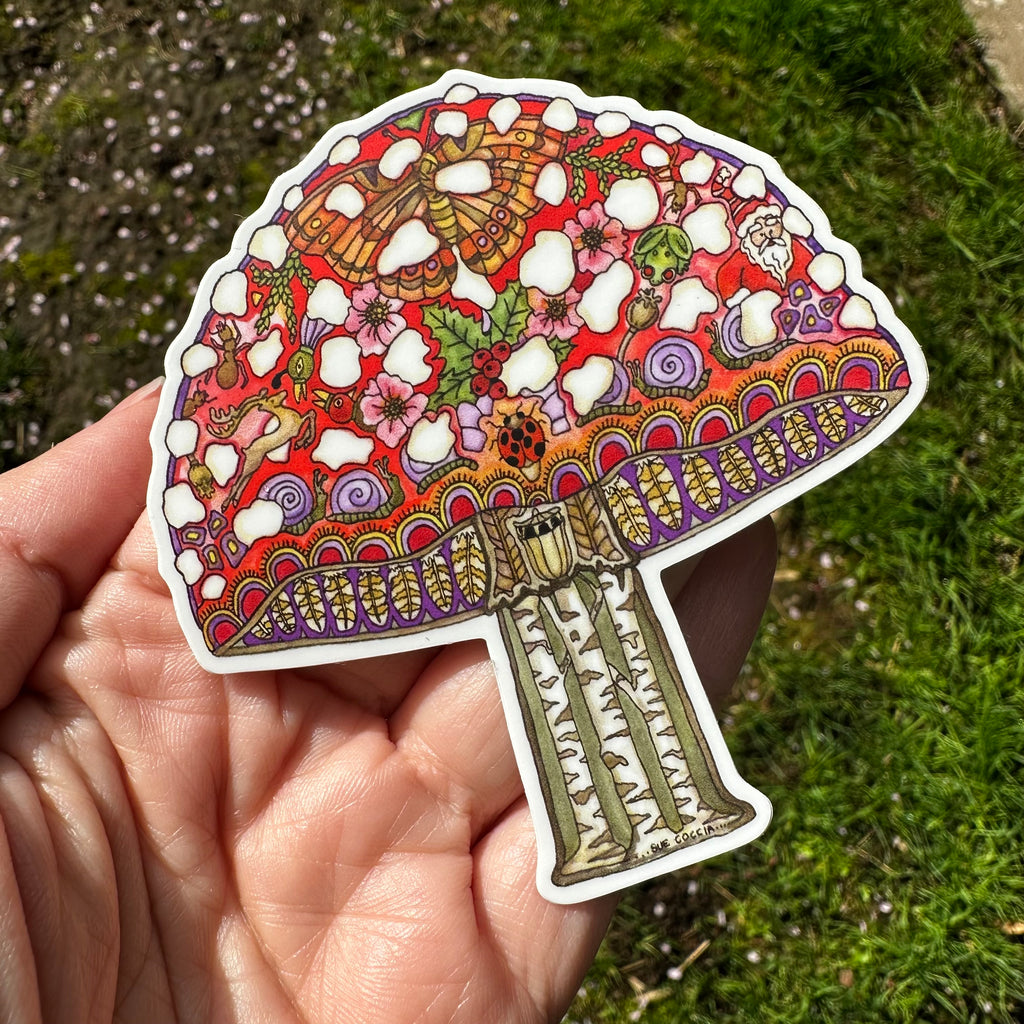 Mushroom Sticker – EarthArt International