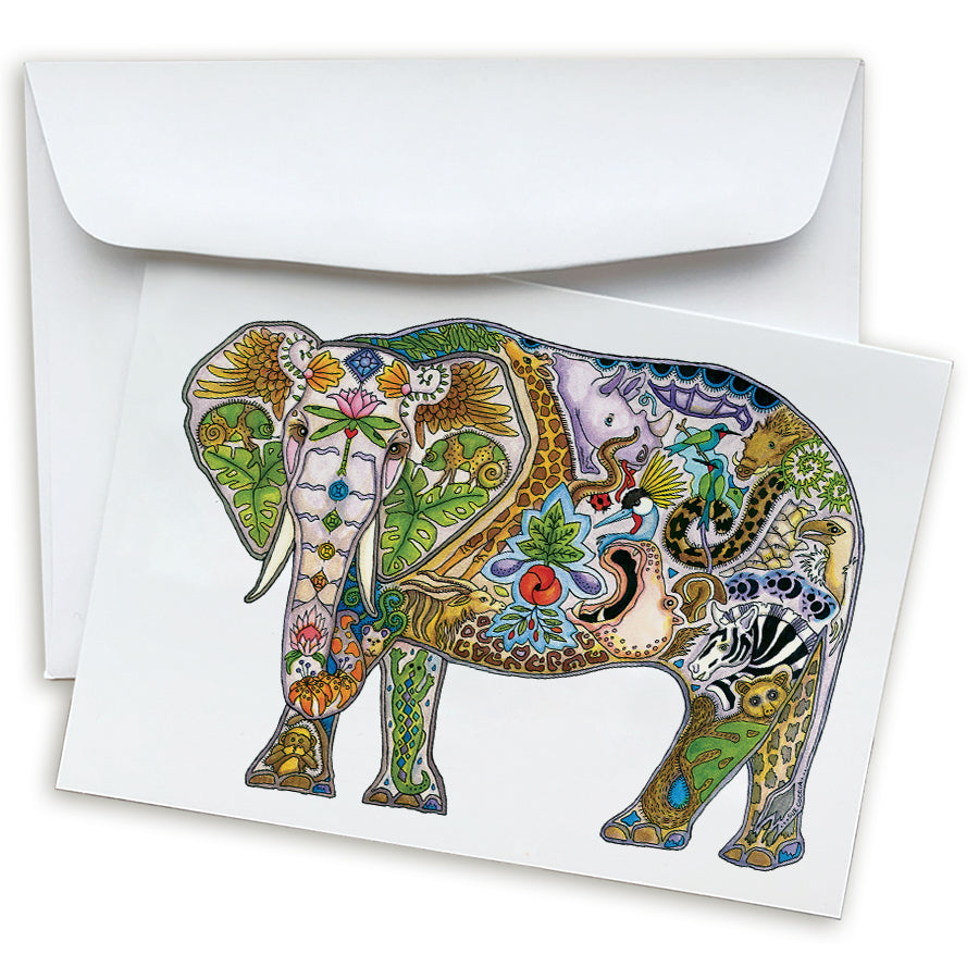 Mabula Elephant Note Card – EarthArt International