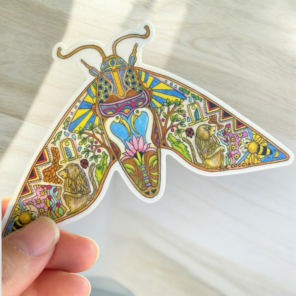 Sphinx Moth Sticker – EarthArt International