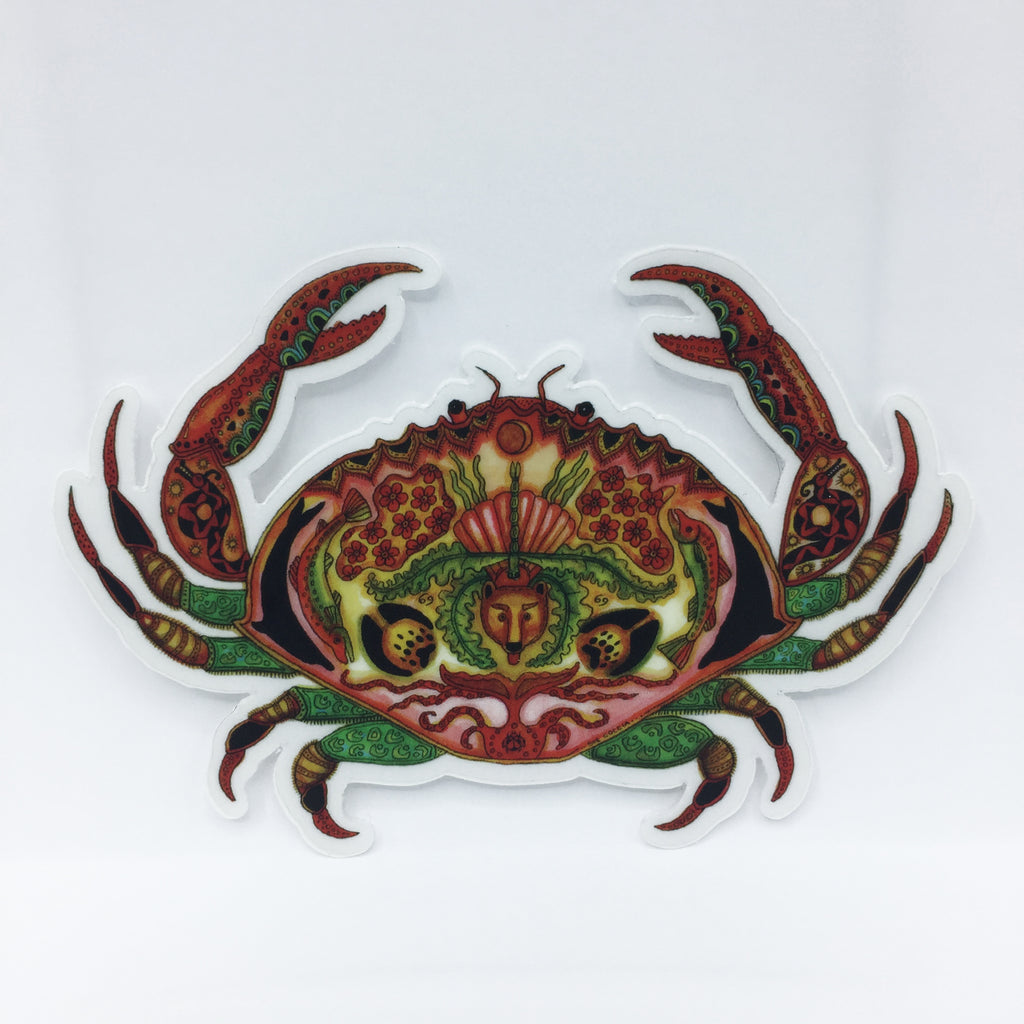 Crab Sticker – EarthArt International