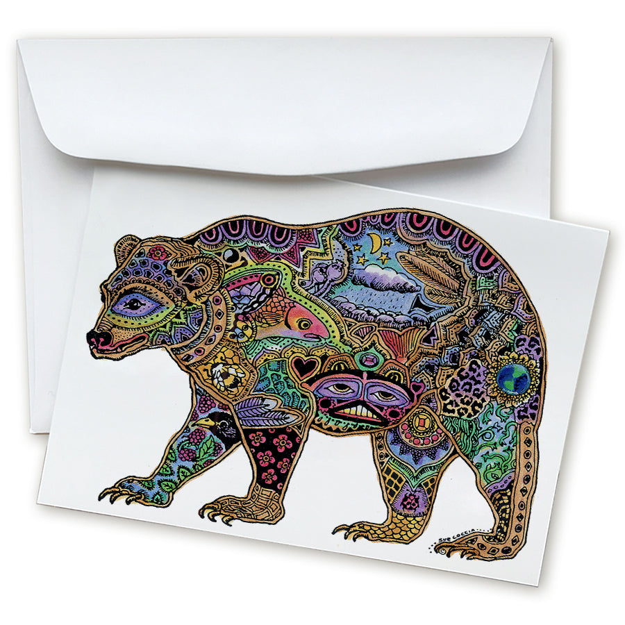 Bear Note Card – EarthArt International