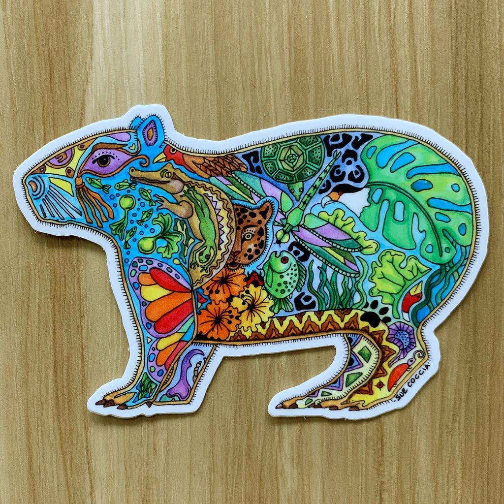 Capybara Sticker – EarthArt International