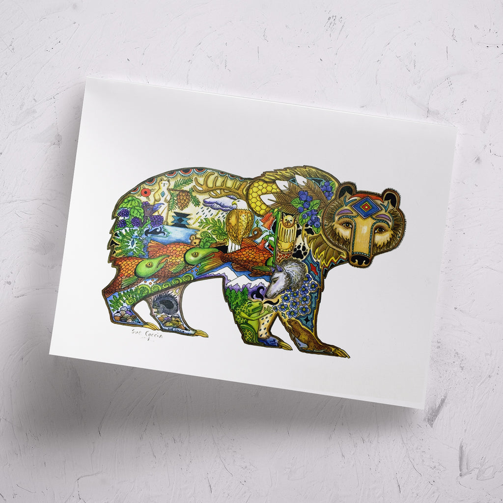 Grizzly Bear Signed Print – EarthArt International