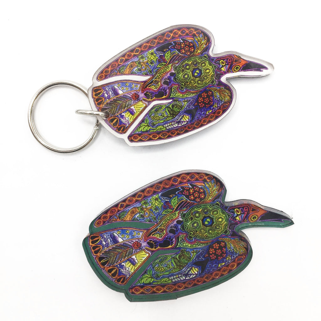 Raven Magnets and Keychains – EarthArt International