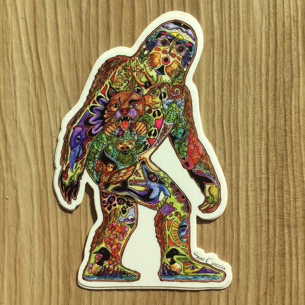 Sasquatch (Bigfoot) Sticker – EarthArt International