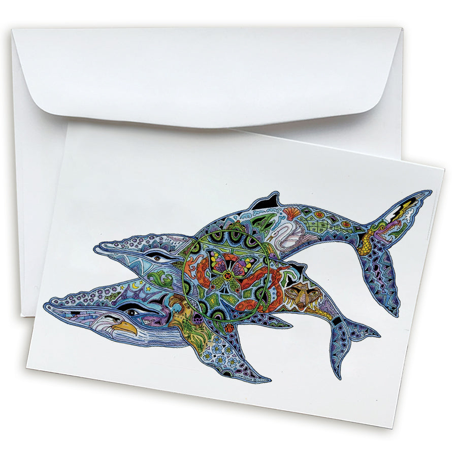 Humpback Whales Note Card – EarthArt International